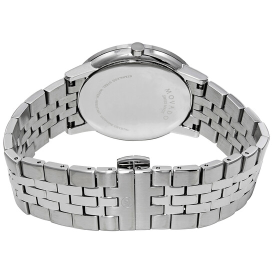 Movado Museum Classic Black Dial Men's Watch 0607201 885997252393 ...