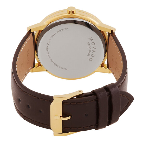 Movado Museum Classic Quartz Red Dial Men's Watch 0607801 885997487085 ...