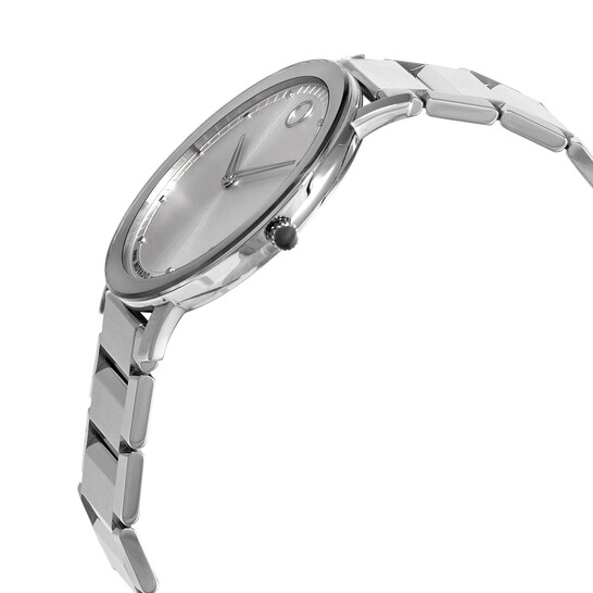 Movado Sapphire Quartz Silver Dial Men's Watch 0607407 - Watches ...