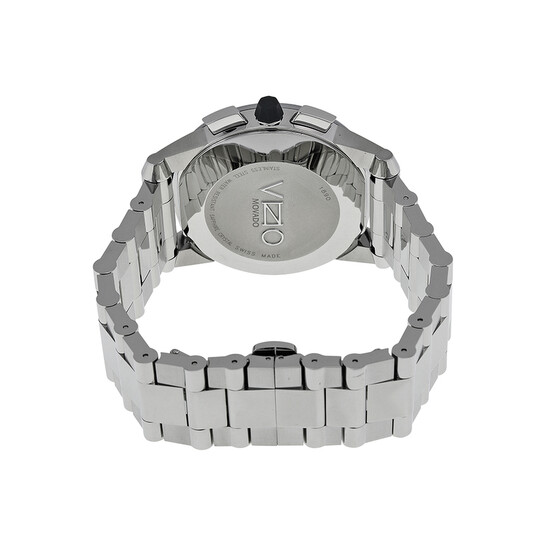 Movado Vizio Black Carbon Fiber Stainless Steel Men's Watch 0606551 ...