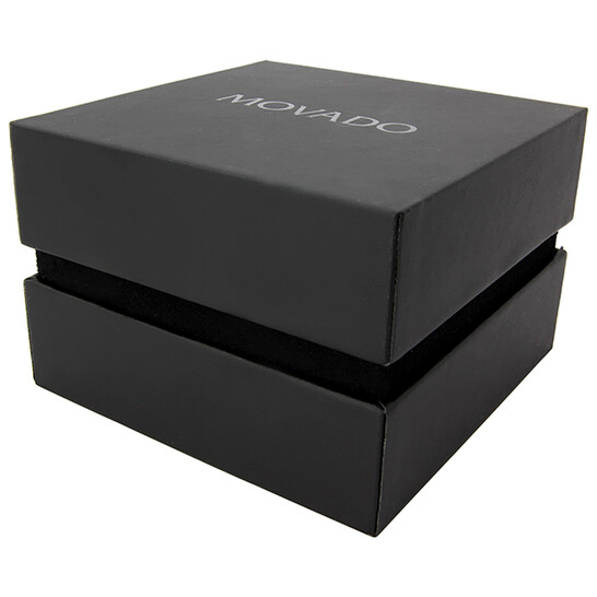 Movado Vizio Black Carbon Fiber Stainless Steel Men's Watch 0606551 ...
