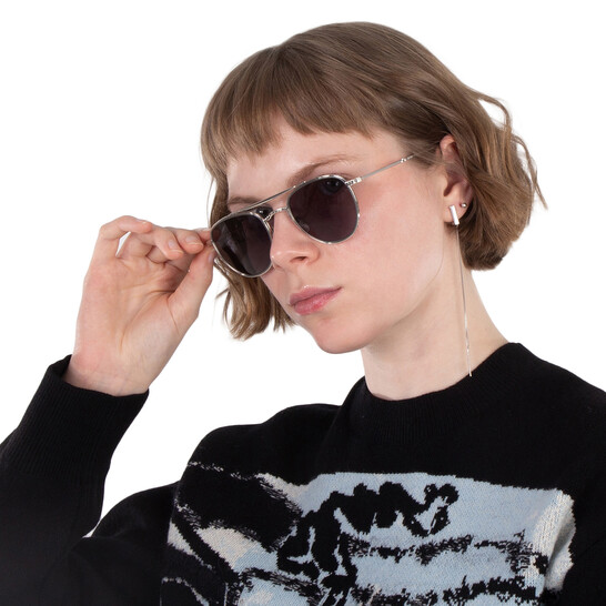 Mr. Leight ROKU II S Lava Pilot Titanium Sunglasses ML4015 PLT-PW/LAVA ...