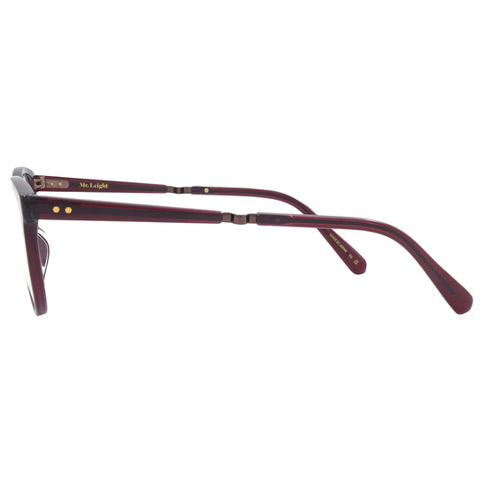 Mr. Leight TAYLOR C Demo Cat Eye Ladies Eyeglasses ML1028 RXBRY-CG 47 840422704397 - Eyeglasses ...