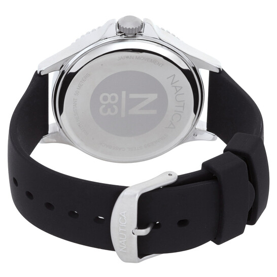 Nautica Cocoa Beach Quartz Black Dial Men's Watch NAPCBA130 ...