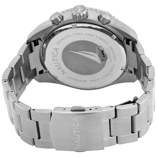 Nautica Key Biscayne Chronograph Quartz Blue Dial Men's Watch NAPKBS227 ...