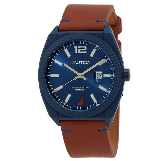 Nautica Pacific Beach Blue Dial Men's Watch NAPPBS303 656086109368 ...