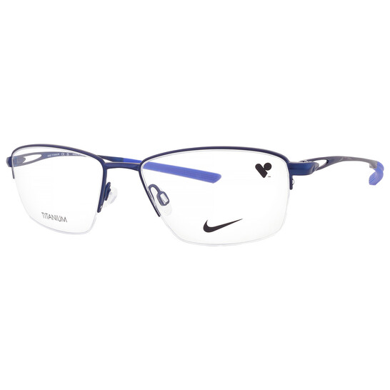 Nike Demo Rectangular Men's Eyeglasses NIKE 6045 410 54 886895577502 ...