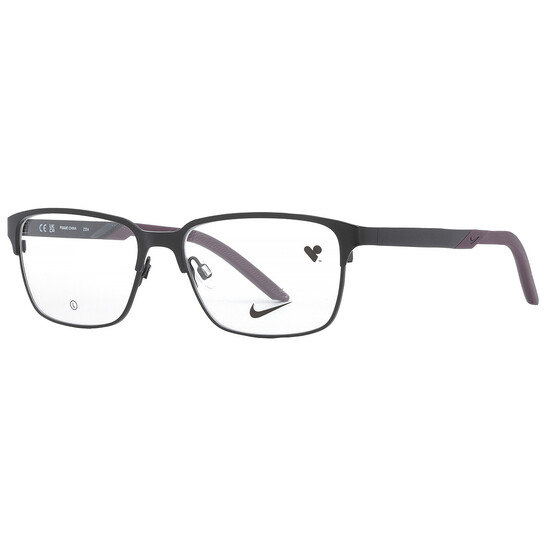 Nike Demo Square Men's Eyeglasses NIKE 8213 002 55 886895593243 ...