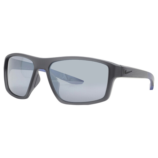 Nike Silver Flash Rectangular Unisex Sunglasses NIKE BRAZEN FURY DC ...