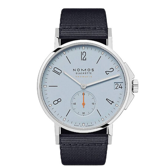 Nomos Ahoi Neomatik Sky Blue Dial Automatic Watch 516 - Watches, Ahoi ...