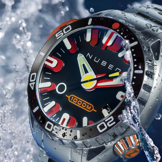 Nubeo Aluminaut Black Dial Men's Watch NB-6115-11 194595075274 ...