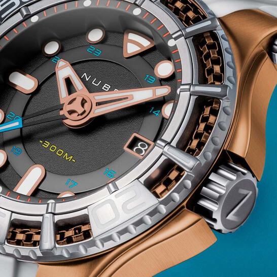 Nubeo Manta Grey Dial Men's Watch NB-6120-06 194595078787 - Jomashop