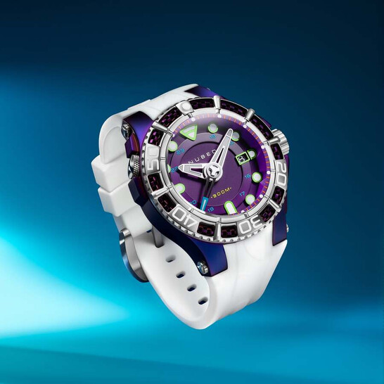 Nubeo Manta Purple Dial Men's Watch NB-6120-08 194595078800 - Jomashop