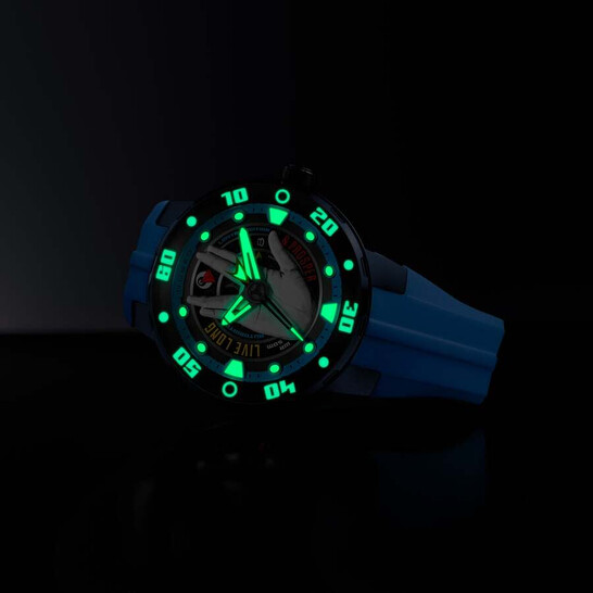 Nubeo Mariner Blue Dial Men's Watch NB-6122-02 194595079333 - Watches ...