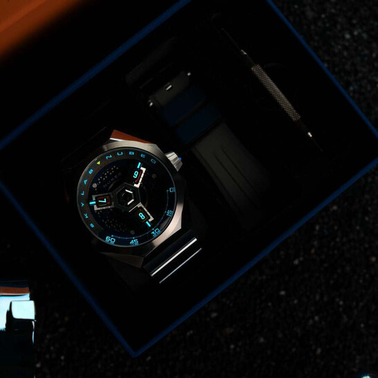 Nubeo Skylab Blue Dial Men's Watch NB-6083-22 194595073850 - Watches ...