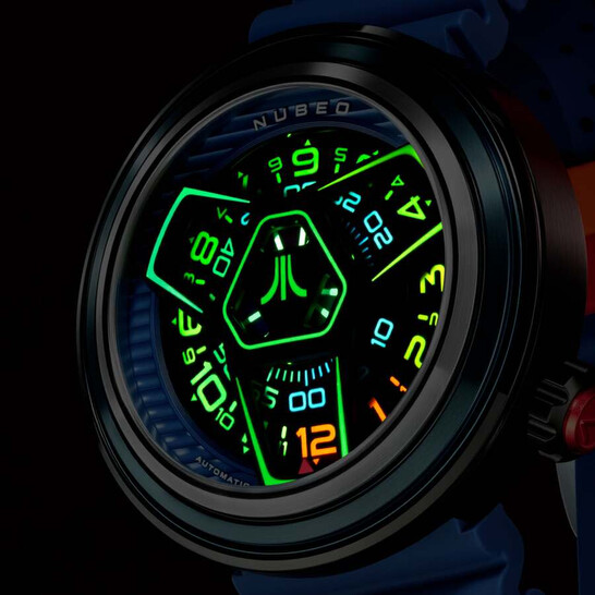 Nubeo Ventana Blue Dial Men's Watch NB-6125-05 194595078954 - Watches ...