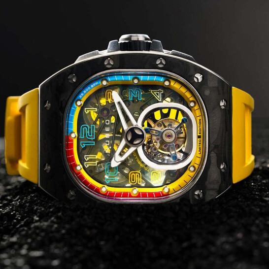 Nubeo Viper Tourbillon Hand Wind Men's Watch NB-6108-02 194595072266 ...