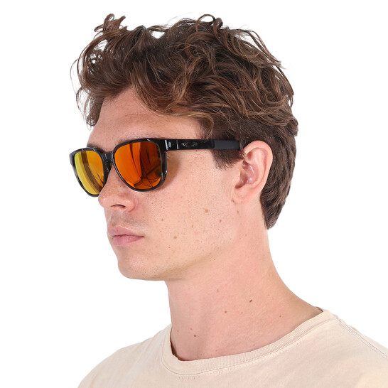 Oakley Actuator Prizm Ruby Polarized Rectangular Men's Sunglasses ...