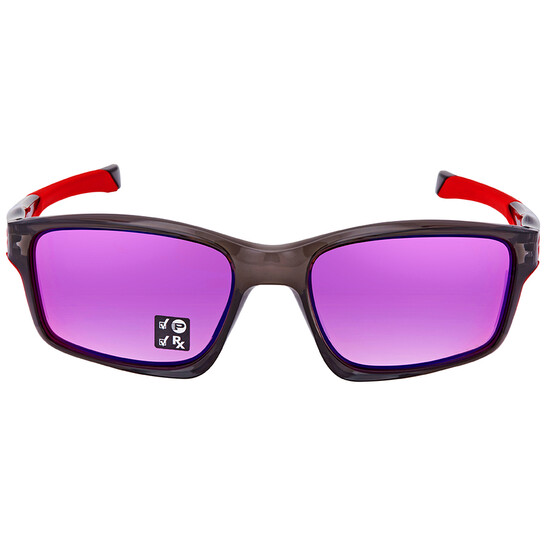 Oakley Chainlink Red Iridium Wrap Unisex Sunglasses OO9247 924710 57 ...