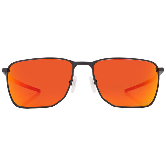 Oakley Ejector Prizm Ruby Polarized Rectangular Men's Sunglasses OO4142 ...