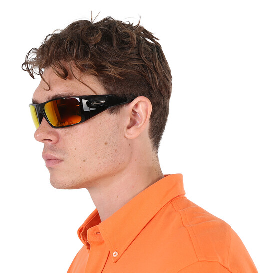 Oakley Heliostat Prizm Ruby Wrap Men's Sunglasses OO9231 923106 61 ...