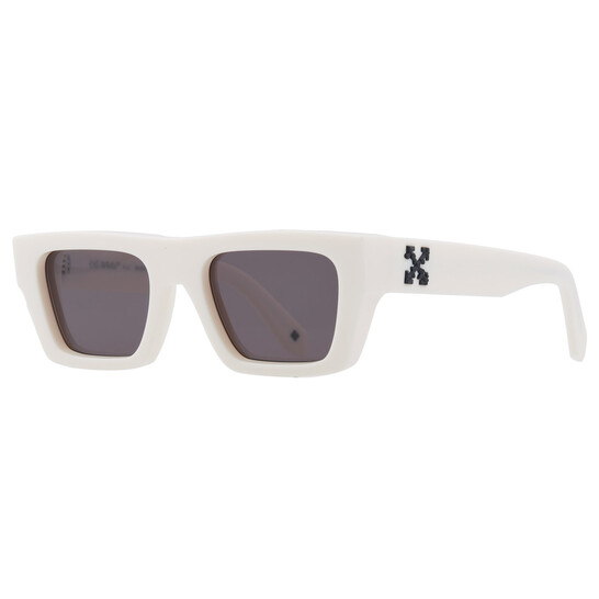 Off-White OREGON Dark Grey Square Unisex Sunglasses OERI145 0107 52 ...