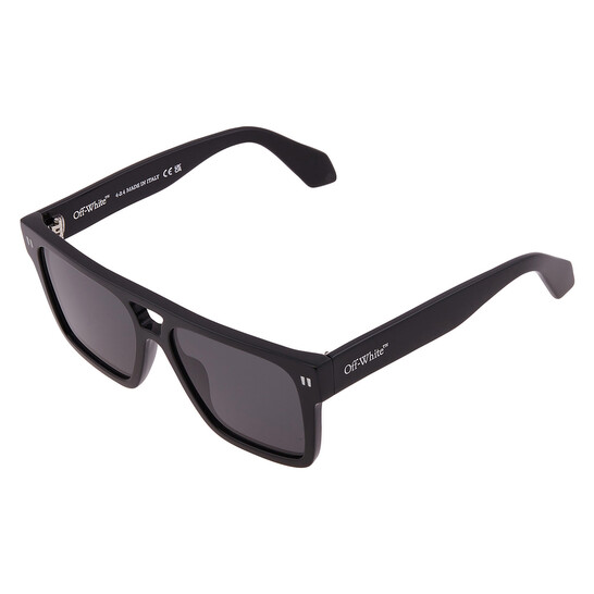 Off-White SPRINGFIELD Dark Grey Square Unisex Sunglasses OERI133 1007 ...