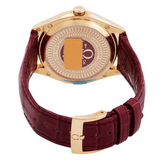 Omega 125th Anniversary Edition De Ville Tresor Automatic Red Dial ...