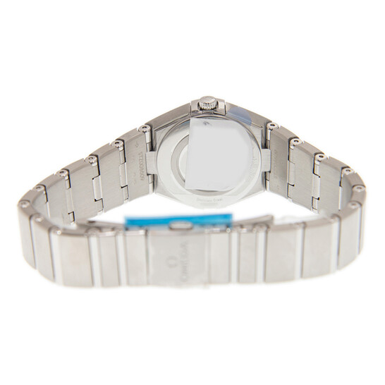 Omega Constellation Manhattan Diamond Silver Dial Ladies Watch 131.10 ...
