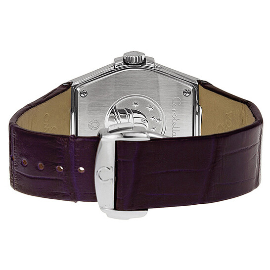 Omega Constellation Purple Diamond Dial Purple Ladies Watch 123.13.35 ...