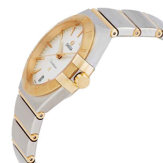 Omega Constellation Quartz Silver Dial Ladies Watch 13120366002002 ...