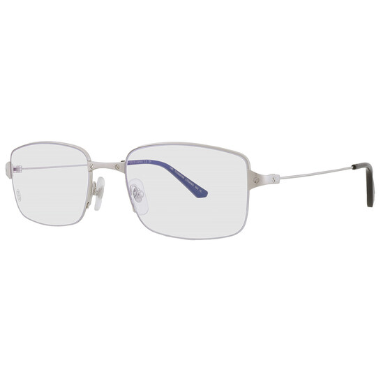 Cartier Open Box - Cartier Demo Rectangular Men's Eyeglasses CT0406O ...
