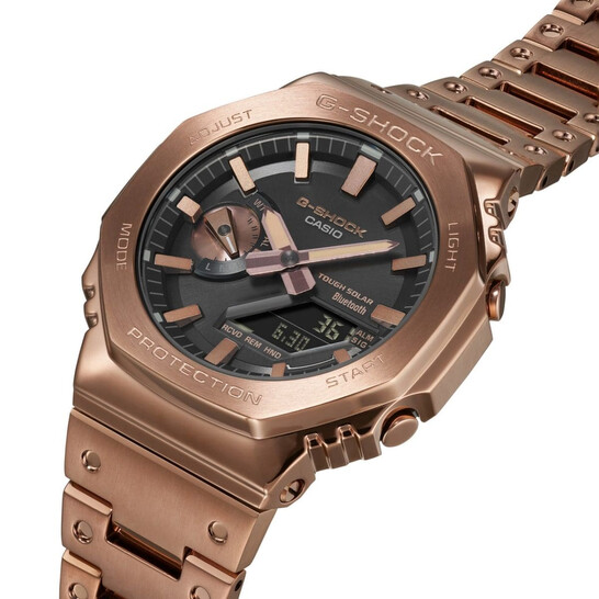 Casio Open Box - Casio G-Shock Alarm World Time Analog-Digital Black ...