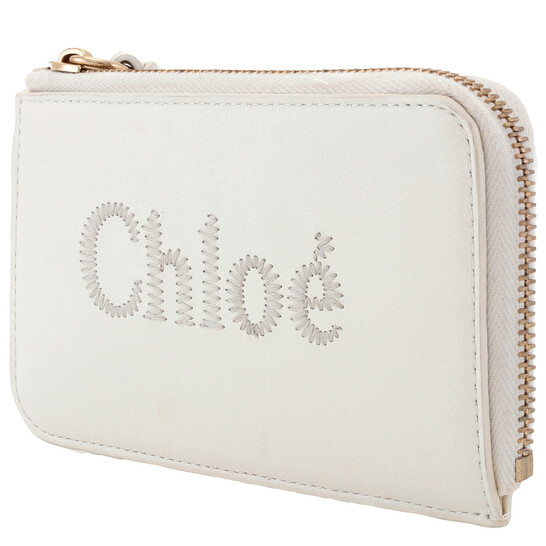 Chloé Open Box - Chloe Crystal White Sense Small Coin Purse ...