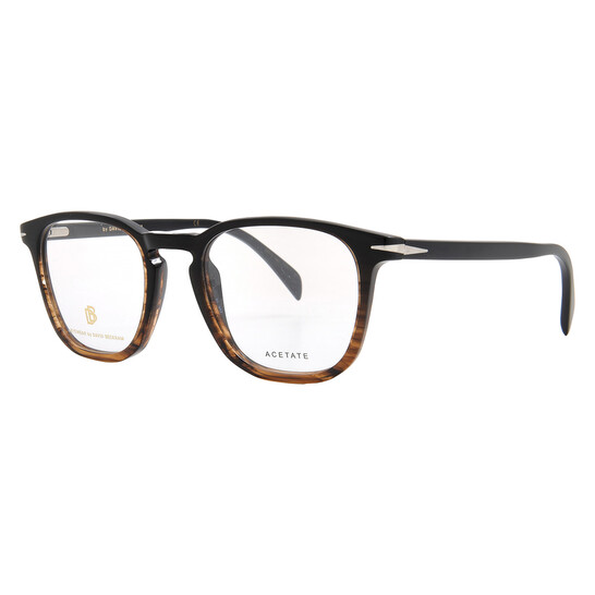 David Beckham Open Box - David Beckham Demo Square Men's Eyeglasses DB ...