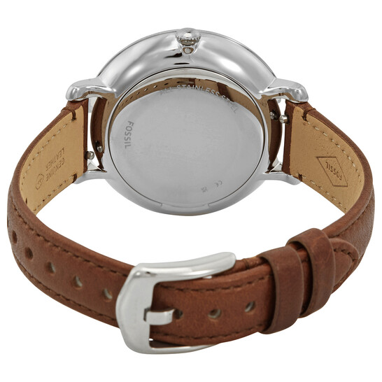 Fossil Open Box - Fossil Jacqueline Solar Powered White Mother of Pearl ...