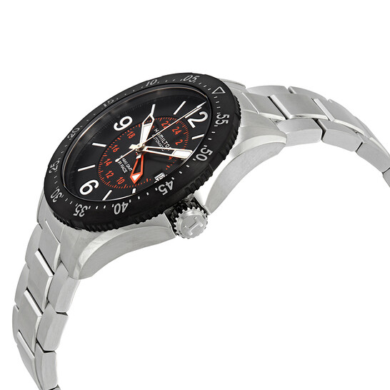 Hamilton Open Box - Hamilton Khaki Aviation Pilot GMT Black Dial ...