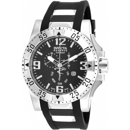 Invicta Open Box - Invicta Excursion Chronograph Black Dial Men's Watch ...