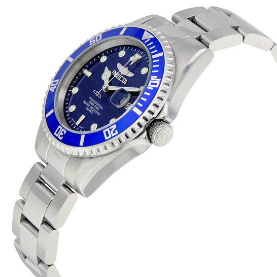 Invicta Open Box - Invicta Mako Pro Diver Blue Dial Men's Stainless ...