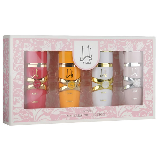 Lattafa Open Box - Lattafa Ladies Yara Collection 3.4 oz Gift Set ...