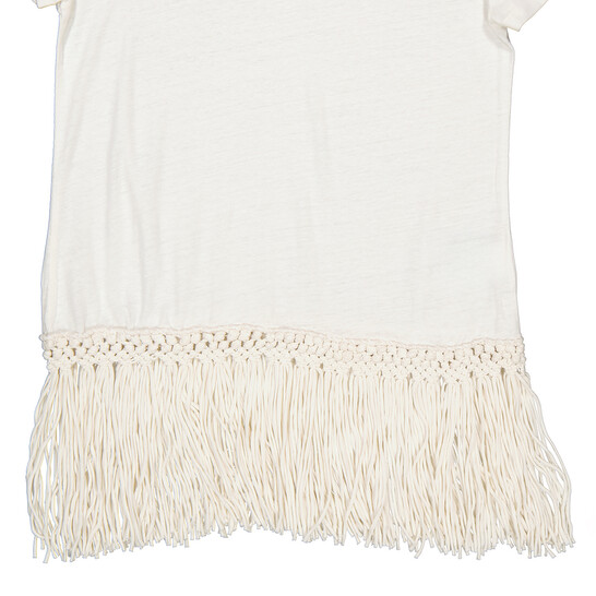 Polo Ralph Lauren Open Box - Polo Ralph Lauren Ladies Fringed Hem T ...