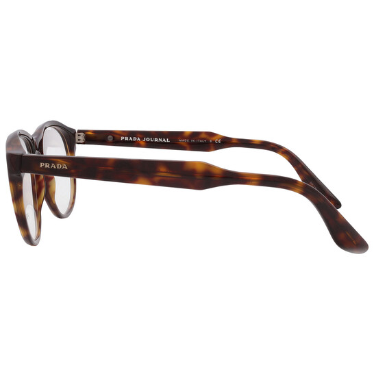 Prada Open Box - Prada Demo Oval Ladies Eyeglasses PR 12SV HAQ1O1 52 - Eyeglasses, Prada - Jomashop