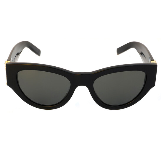 Saint Laurent Open Box - Saint Laurent Grey Cat Eye Ladies Sunglasses ...
