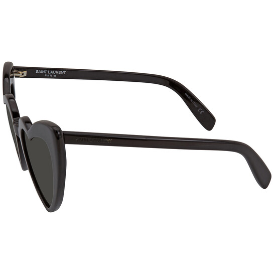 Saint Laurent Open Box - Saint Laurent Grey Heart Ladies Sunglasses SL ...