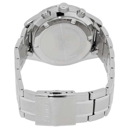 Seiko Open Box - Seiko Chronograph Quartz Blue Dial Men's Watch SSB377 ...