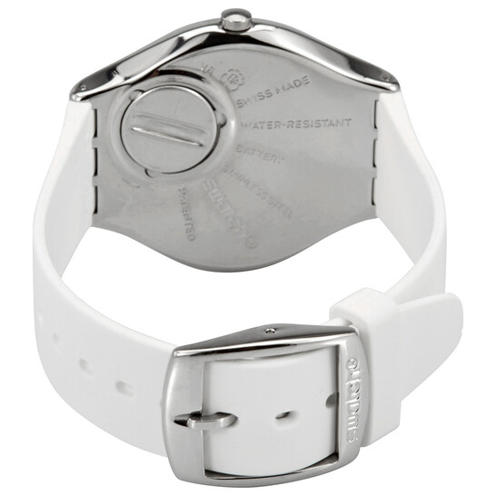 Swatch Open Box - Swatch Irony Skindoree Quartz Silver Dial Ladies ...
