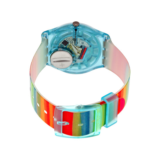 Swatch Open Box - Swatch Originals Gents Color The Sky Watch GS124 ...