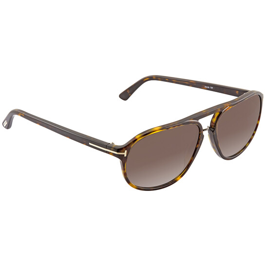 Tom Ford Open Box - Tom Ford Jacob Smoke Gradient Pilot Men's ...