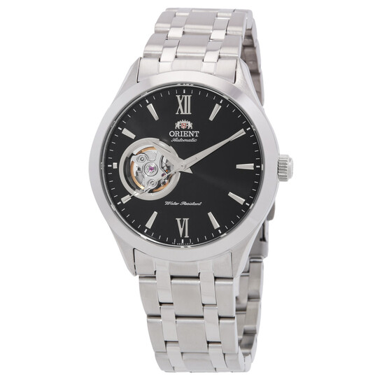 Orient Automatic Black Open Heart Dial Men's Watch TAG03001B - Watches ...