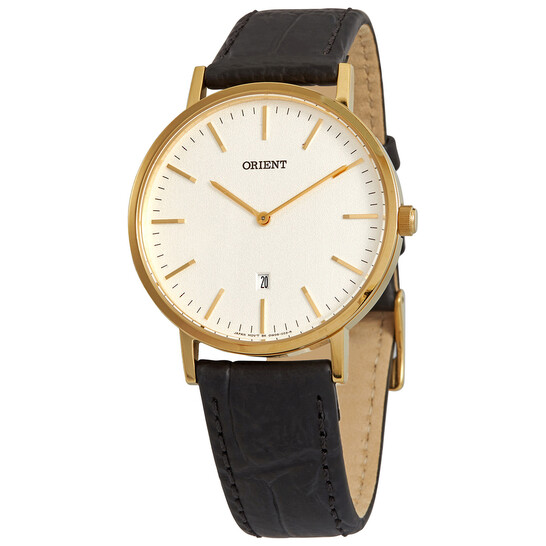 Orient Classic Quartz Silver Dial Men's Watch FGW05003W0 4942715005351 ...